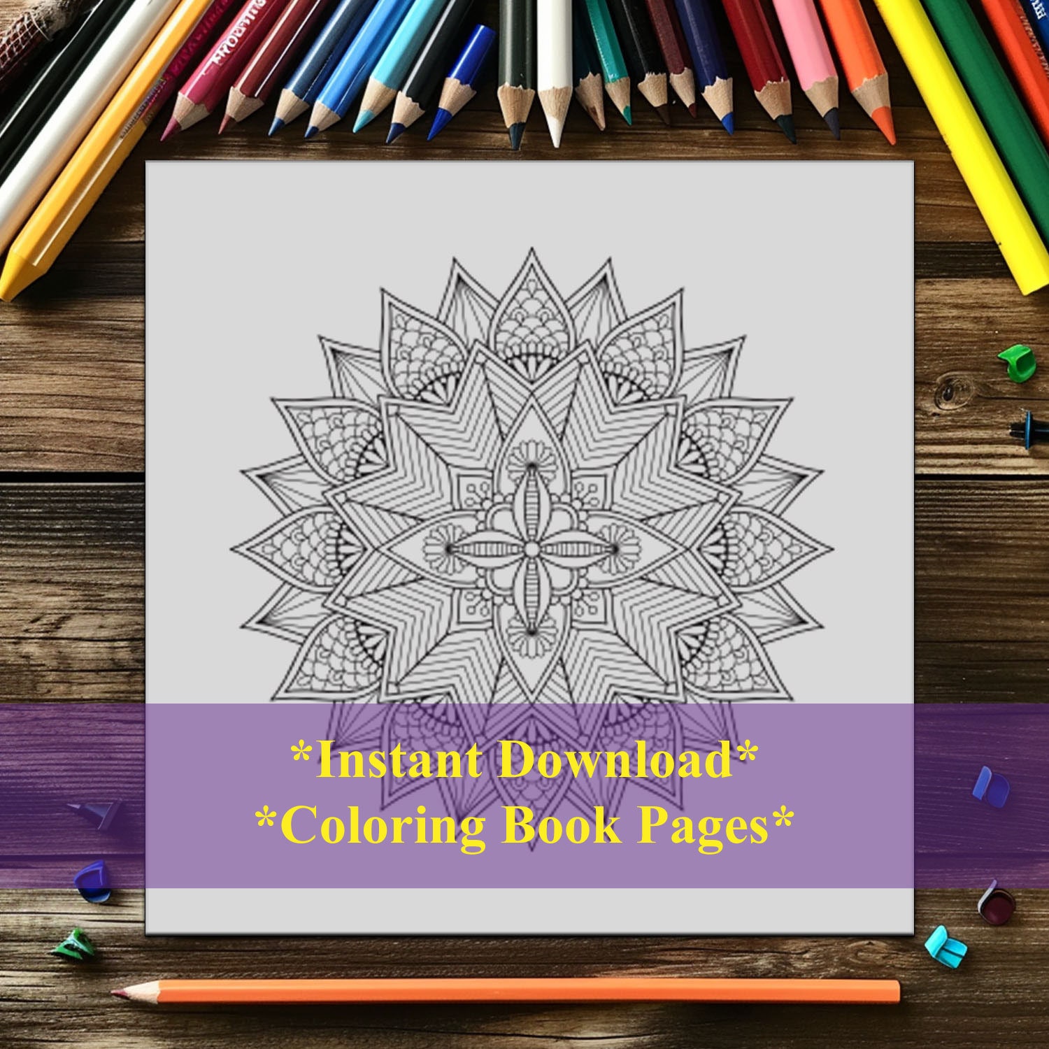Relaxation With Mandalas: Colorful Retreat, Mystical Mandala Coloring ...