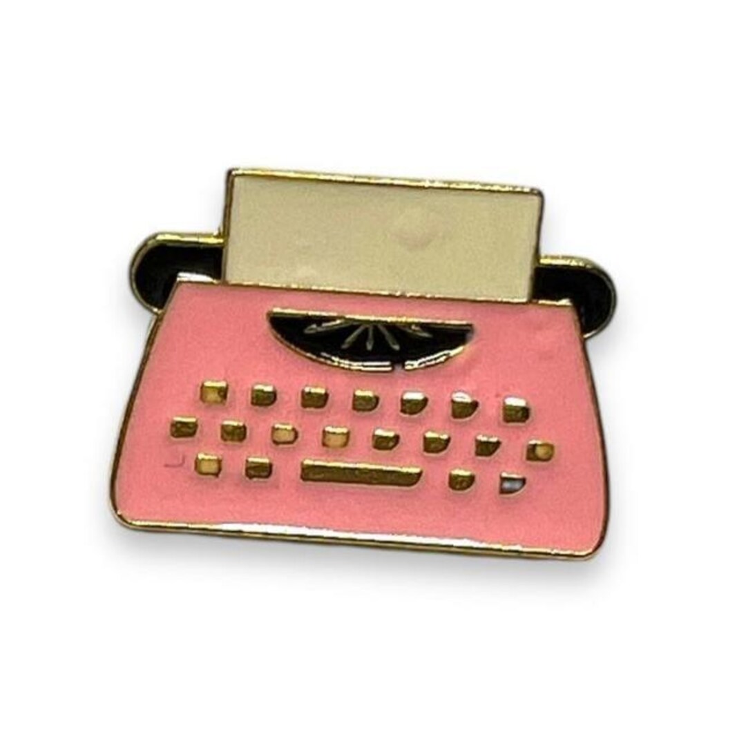 Blank Slate - Typewriter Pin - Etsy