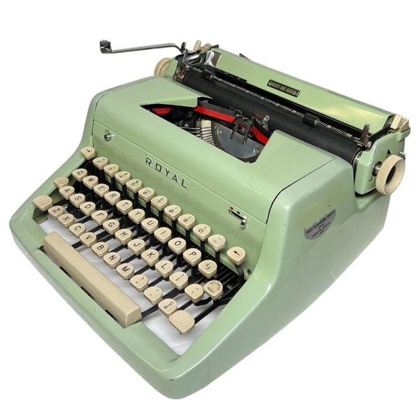 Green Typewriter - Etsy