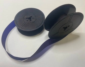 Blue Typewriter Ribbon - Etsy