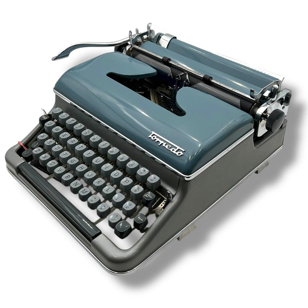 Torpedo 18B script Cursive Typeface Typewriter - Etsy