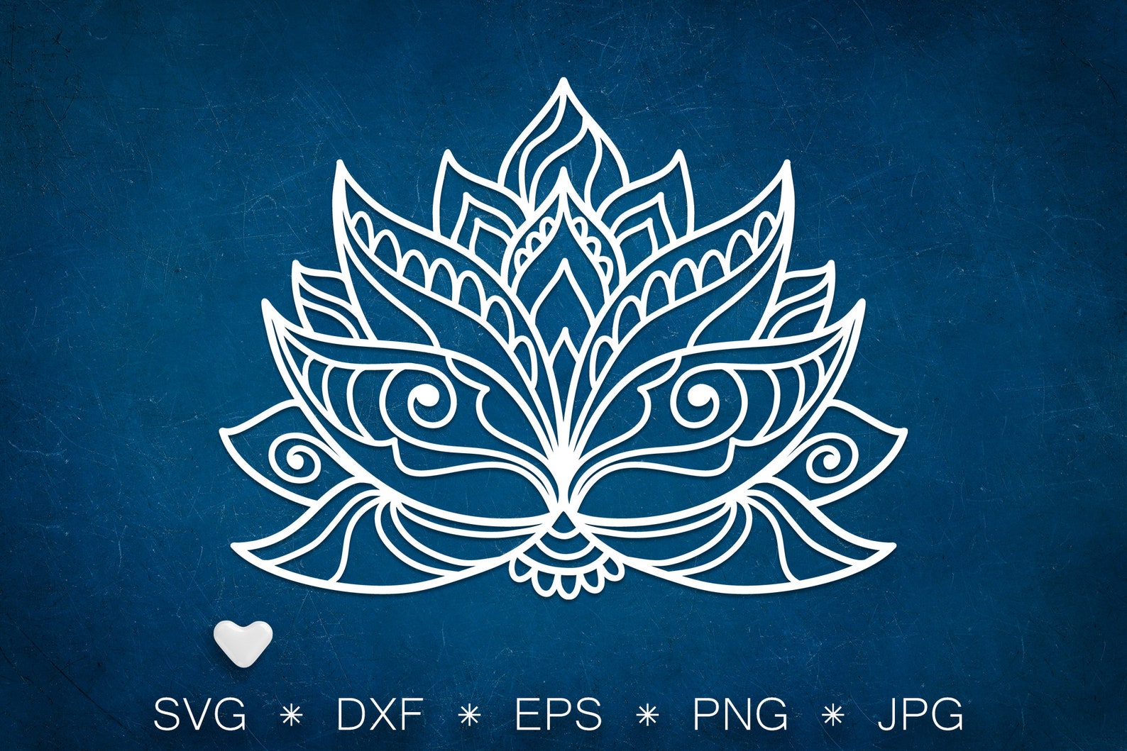 Lotus flower svg Mandala svg cut file Lotus png clipart | Etsy