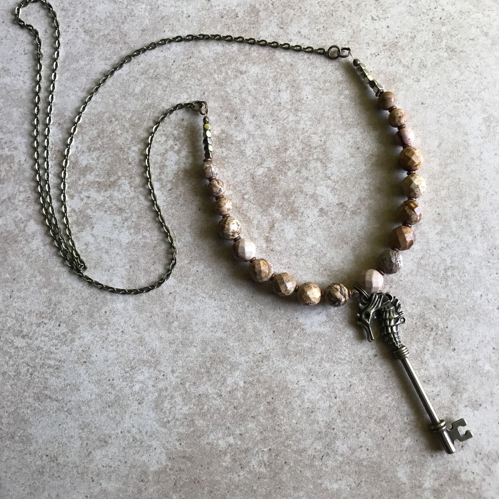 Dragon Key Necklace // Game of Thrones Inspired Necklace // Rock and ...