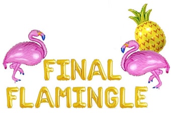 Flamingo letters | Etsy