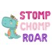 Stomp Chomp Roar, Let’s Party Like a Dinosaur, Dinosaur T-rex Theme ...