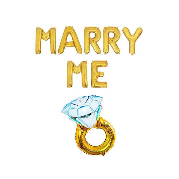 Marry Me Balloons - Etsy