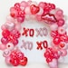 Candy Hearts Balloon Garland Kit Galentines Day Valentines Decorations ...