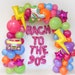 90s Rainbow Birthday Balloons Rainbow Balloon Arch Rainbow Balloon ...