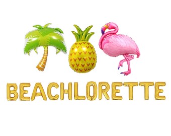 Beach Party Letters - Etsy