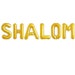 Shalom Balloons Shalom Balloon Banner Shalom Sign Shalom Banner ...