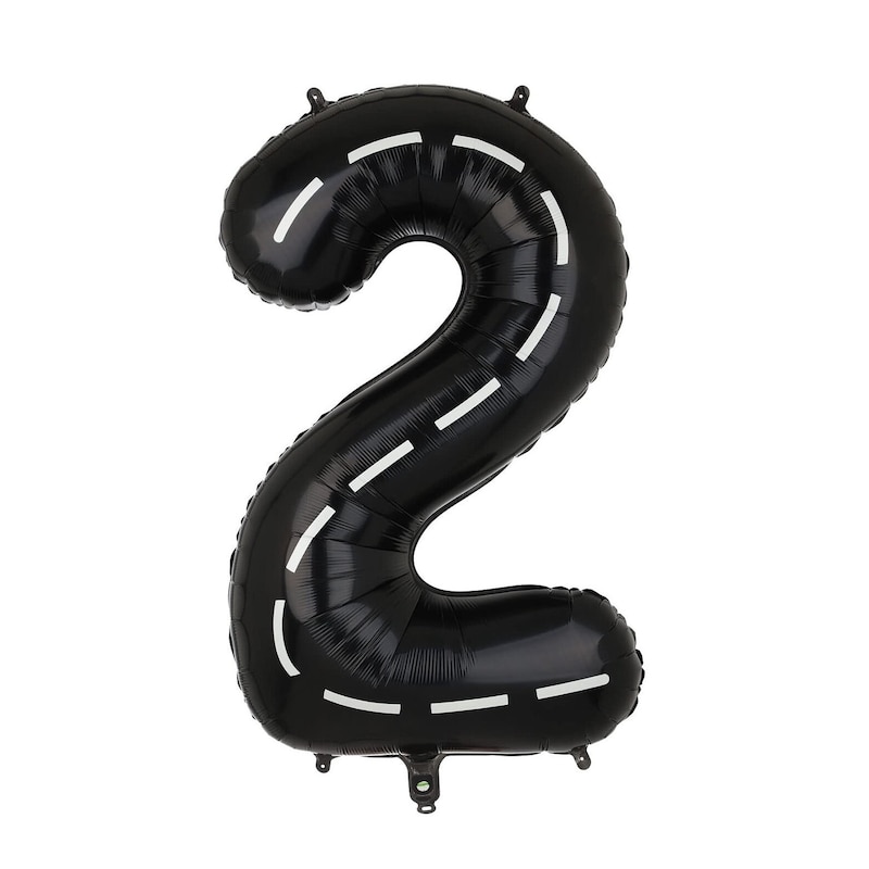 Number 2 Balloon - Etsy