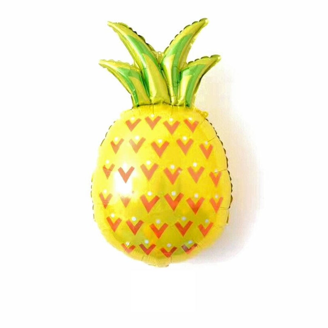 2.5 Ft Pineapple Foil Balloon Pineapple Party Decorations Tropical ...