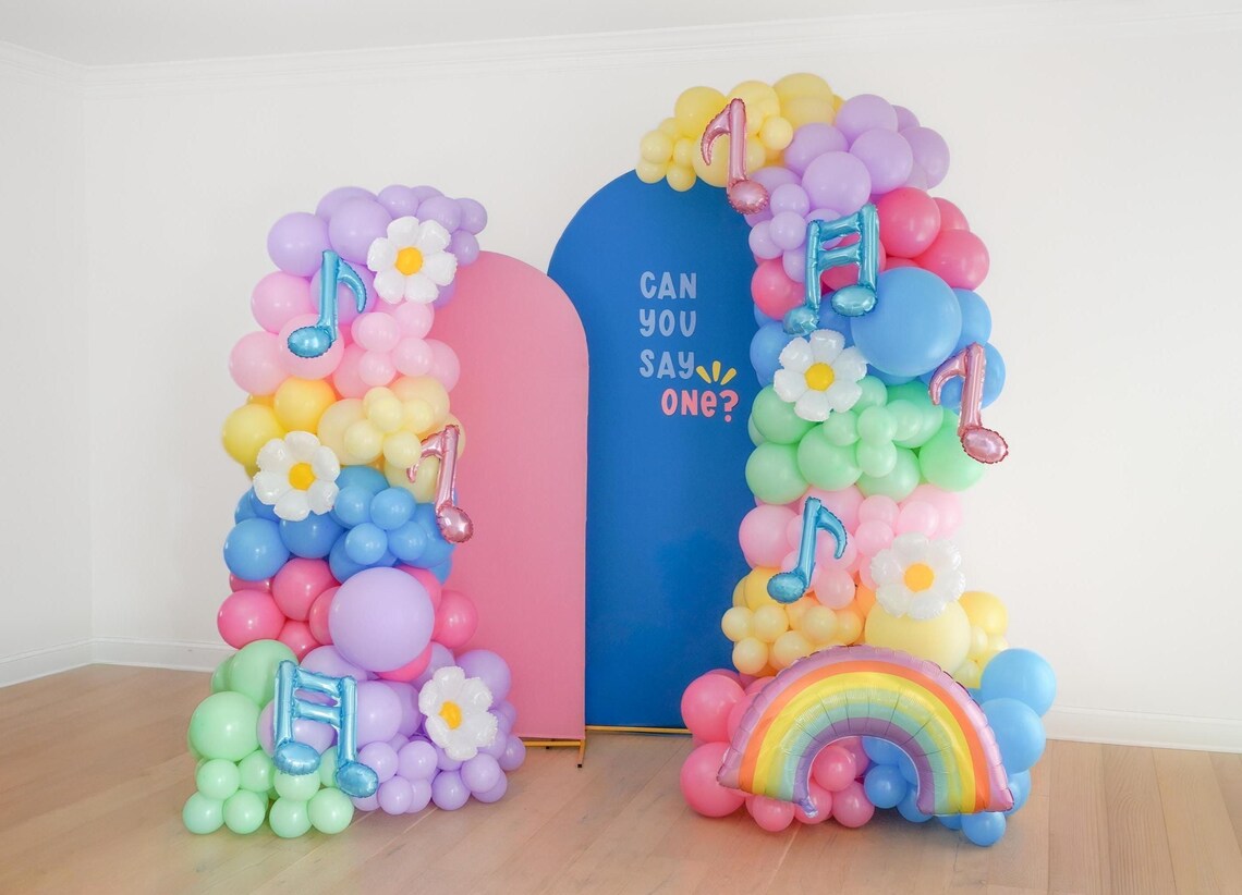 Can You Say One Birthday Party Decorations for Girl Ms 1st 2nd Two ...