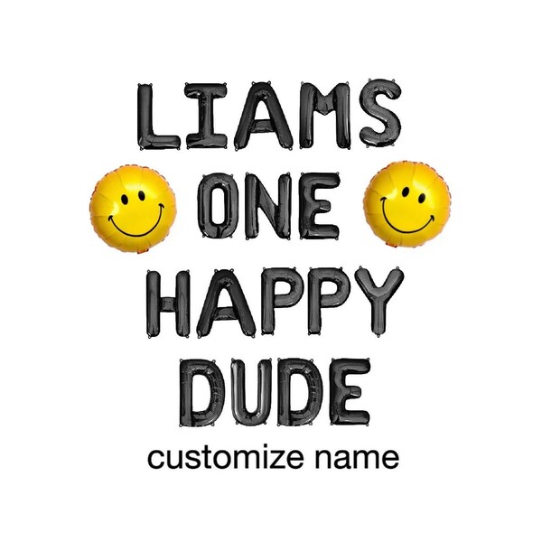 One Happy Dude Birthday Decorations - Etsy