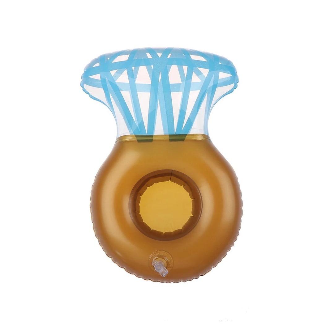 Ring Cup Holder Diamond Ring Drink Holder Float Engagement Ring Decor ...