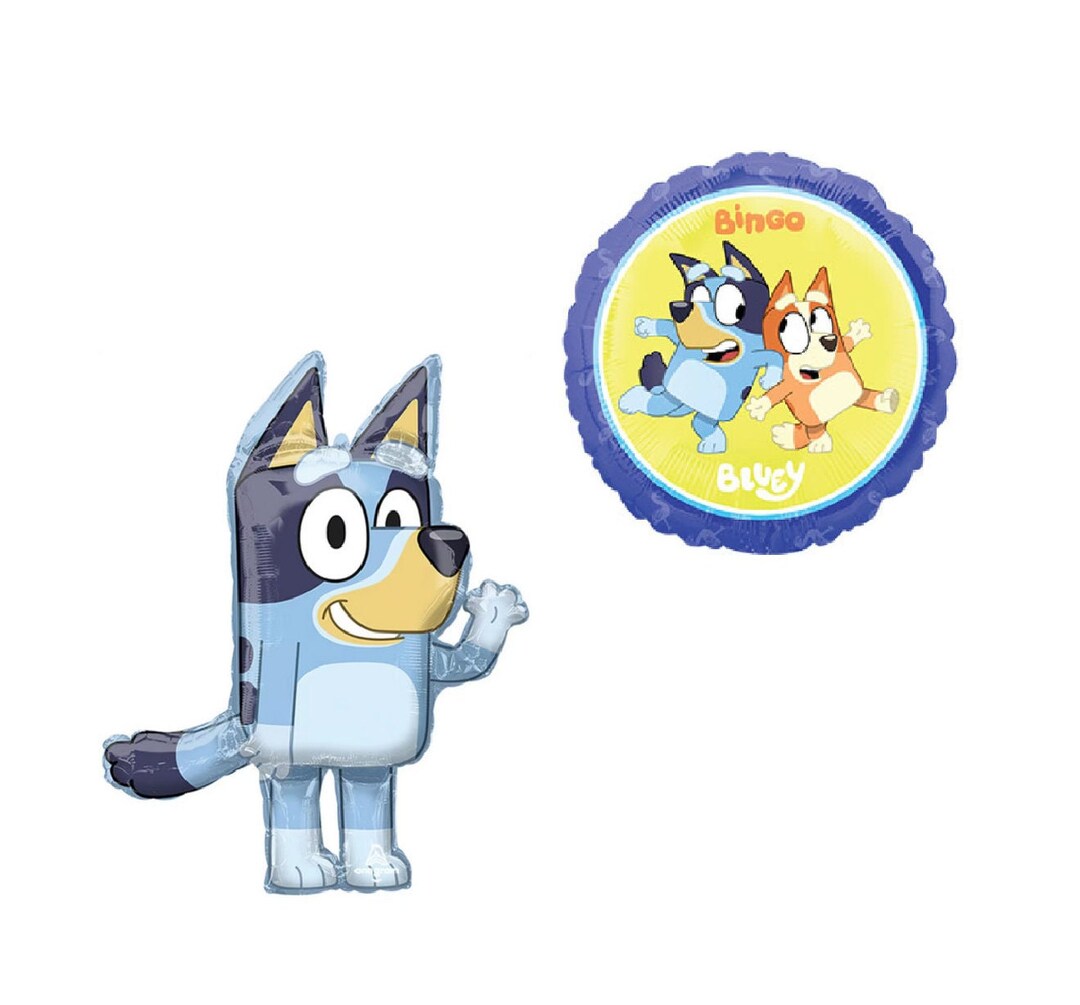 Bluey Balloons Bluey Themed Birthday Decorations Kids Bluey Birthday ...