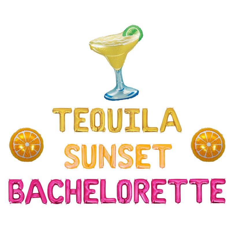 Tequila Sunset Decorations - Etsy