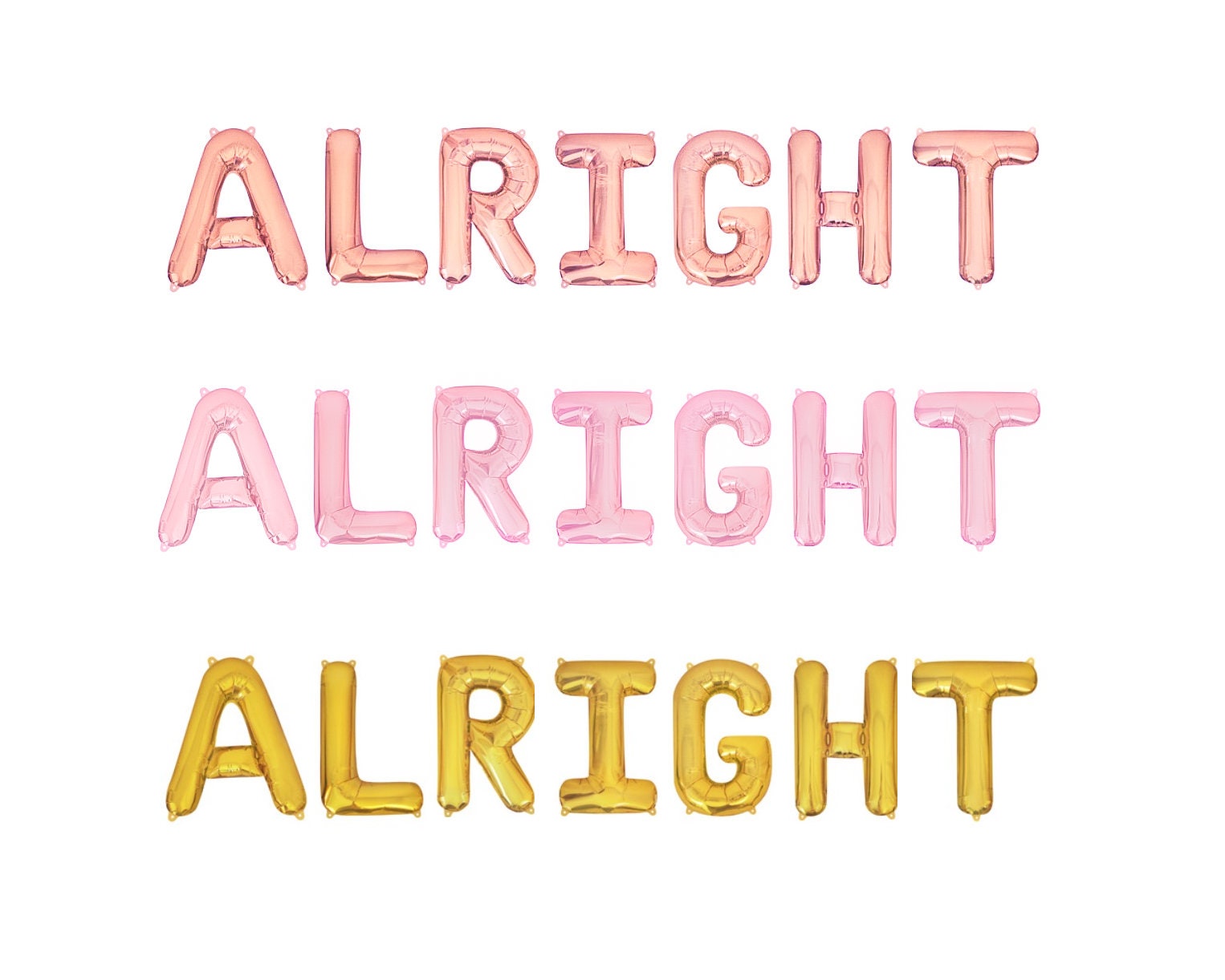 Alright Alright Alright Balloon Banner Dazed and Engaged Bachelorette ...
