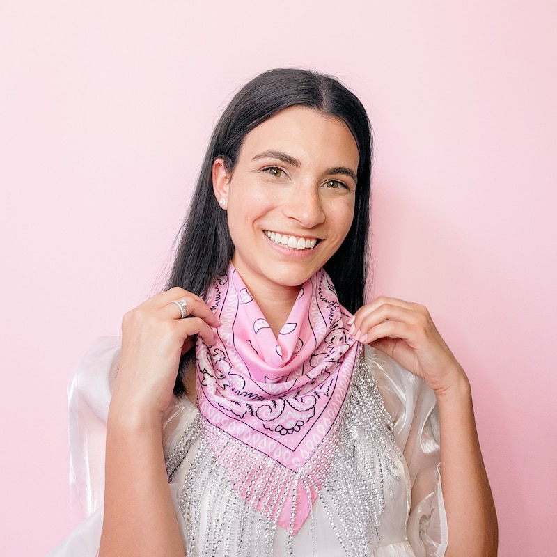 Pink Bandanas - Etsy