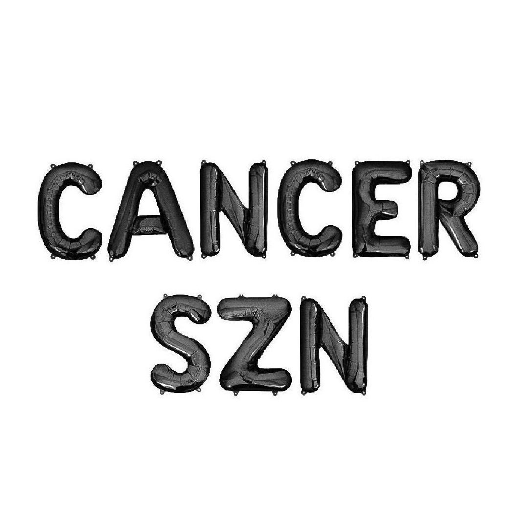 Cancer Szn Balloon Banner Birthday Party Decorations 18th 21st 30th ...