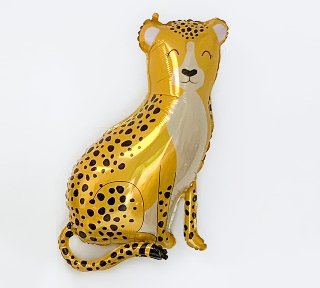 Cheetah Safari Balloon Safari Birthday Party Decorations Cheetah ...