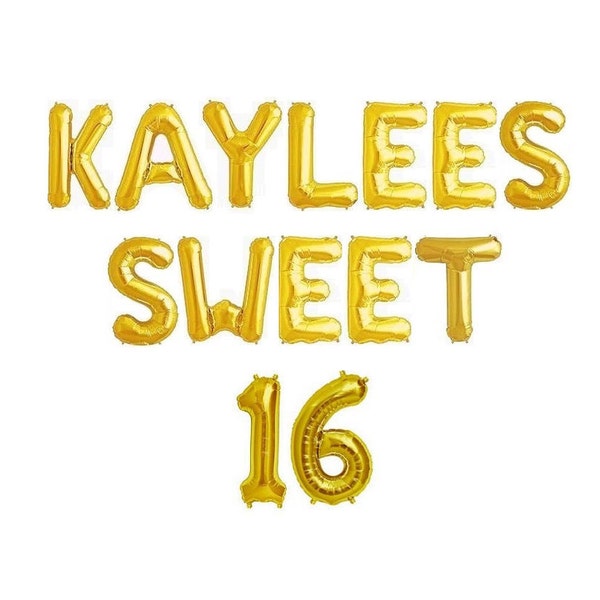 Sweet 16 Banner - Etsy