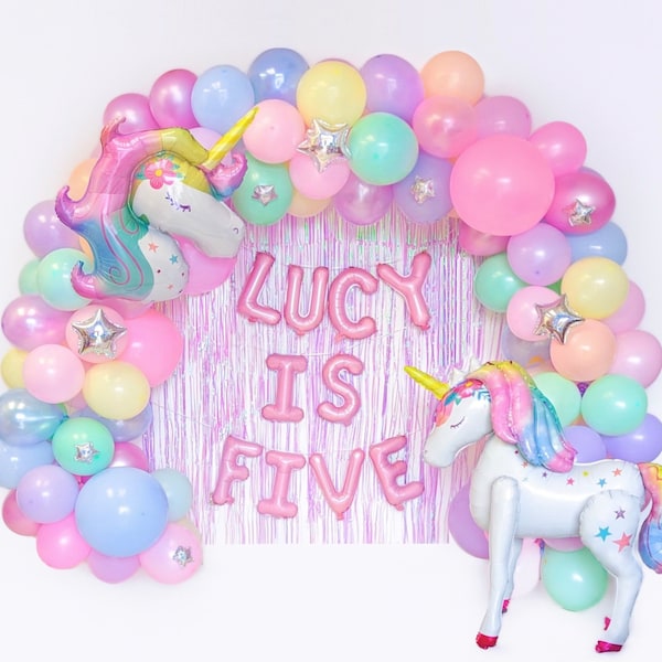 Unicorn Balloon Arch - Etsy