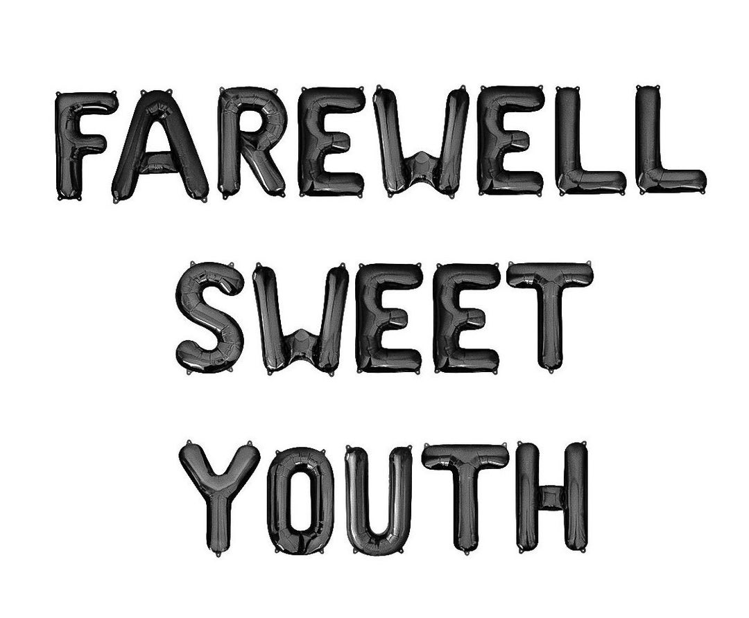 Farewell Sweet Youth Balloon Banner Birthday Party Balloons - Etsy