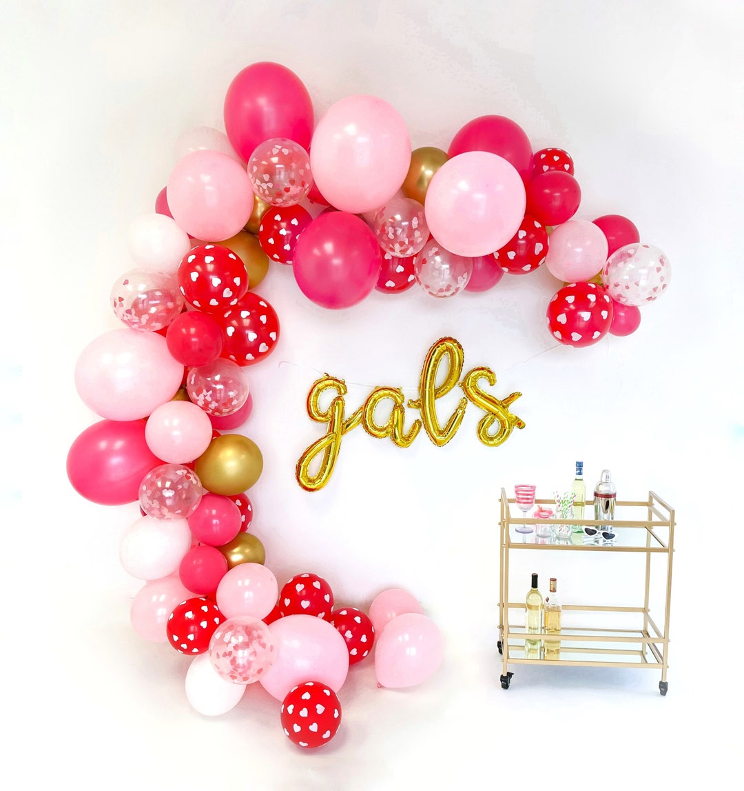 Galentines Day Balloon Garland Kit Valentines Day Decorations ...
