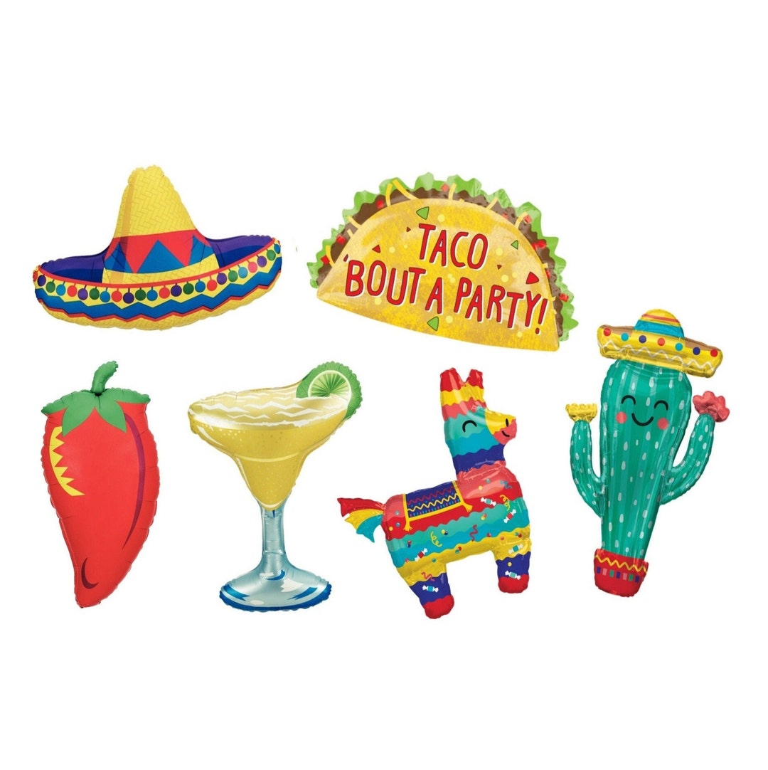 Fiesta Balloons Fiesta Themed Bachelorette Party Fiesta Baby - Etsy