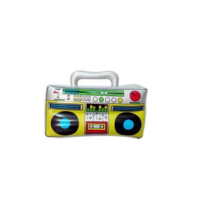 90s Inflatable Boombox and Cell Phone 90s Party Decorations Bach to the ...