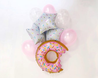 Balloon Garland Kit Donut Grow up Balloons Donut Party Donut | Etsy