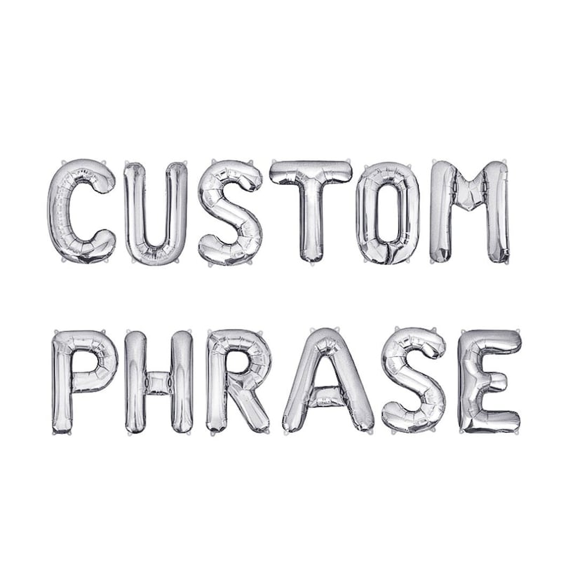 Custom Balloons - Etsy