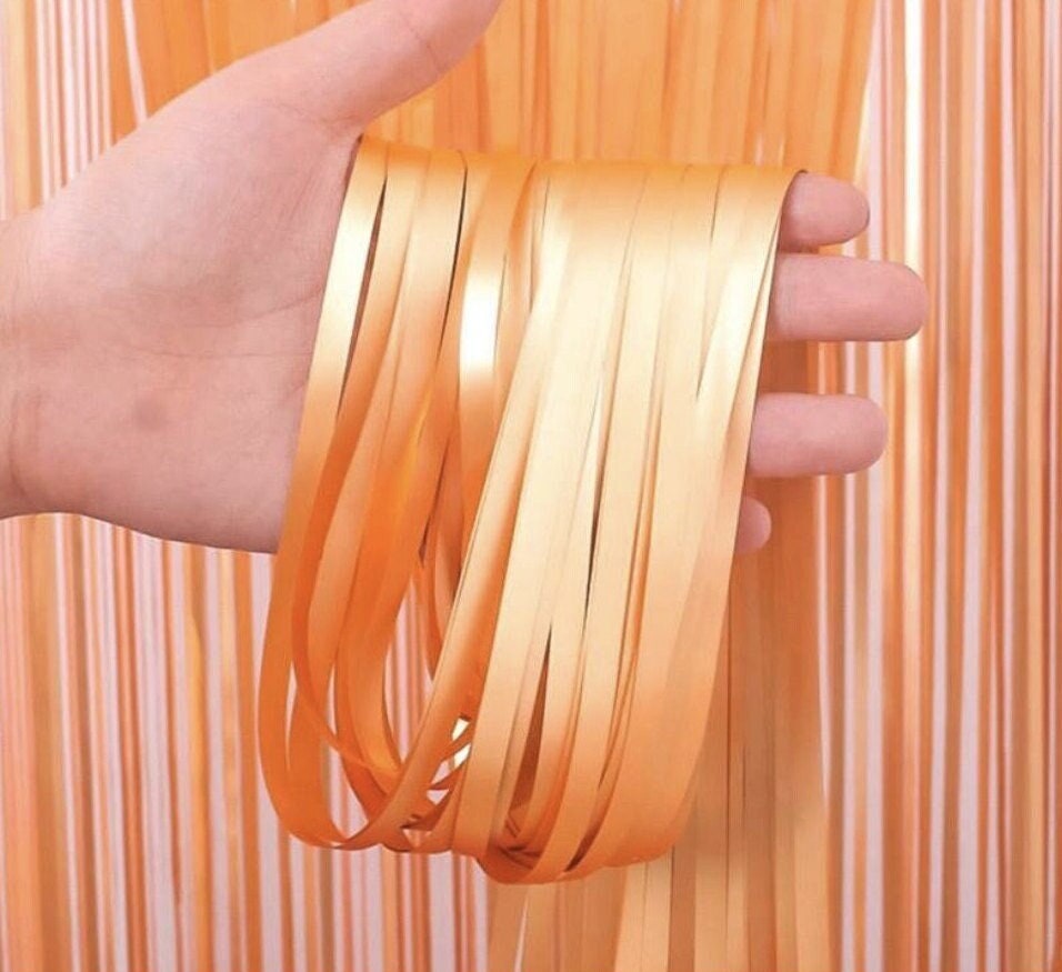 Metallic Green Fringe Backdrop 3 Feet Wide Fringe Curtain Rose - Etsy