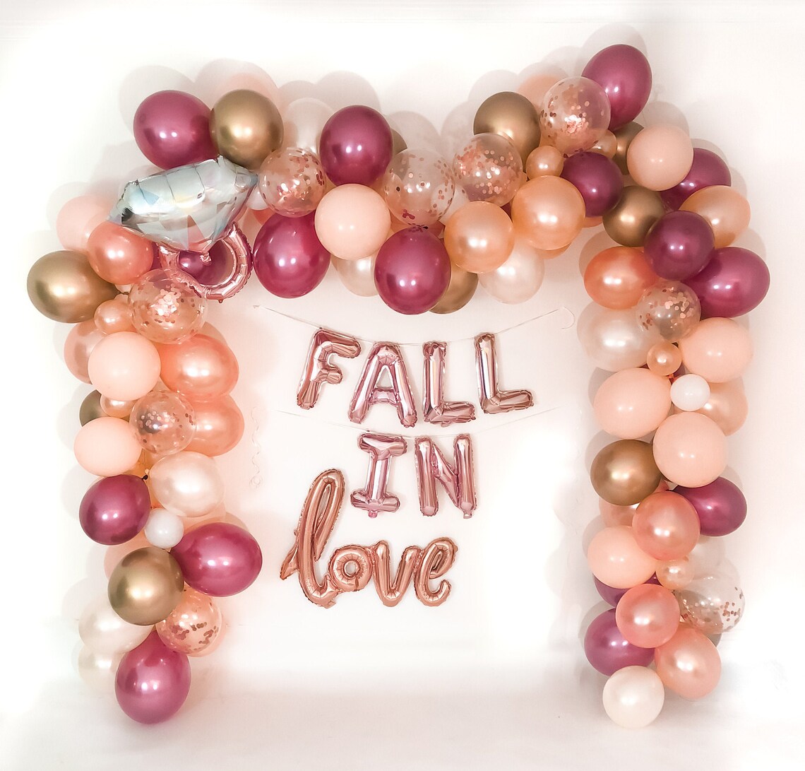 Fall in Love Balloon Garland Kit Fall Balloon Arch Fall - Etsy