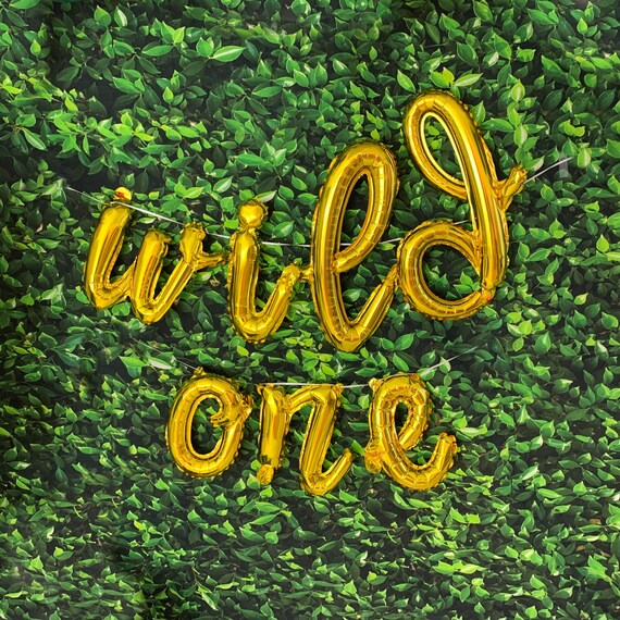 Wild One Balloons Jungle Themed First Birthday Safari Themed | Etsy