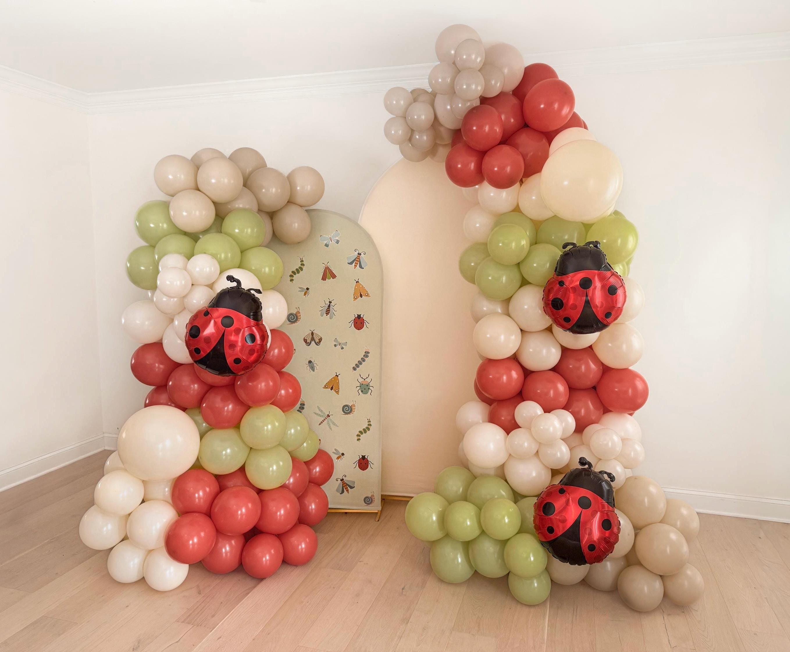 Ladybug Balloon Garland Balloon Arch Ladybug Birthday Party Decorations ...