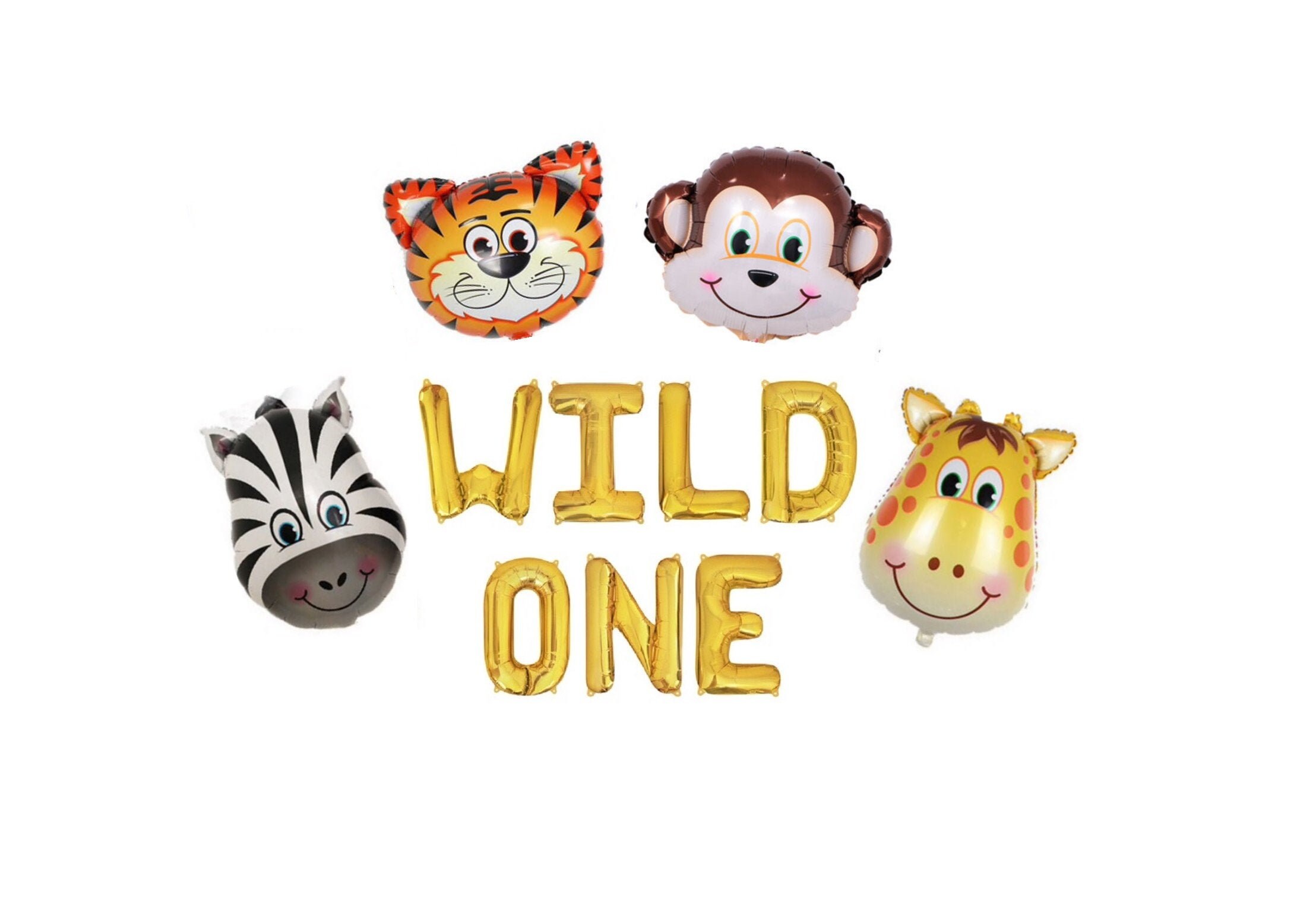 Wild One Balloons Wild One Balloon Letters Wild One Balloon | Etsy