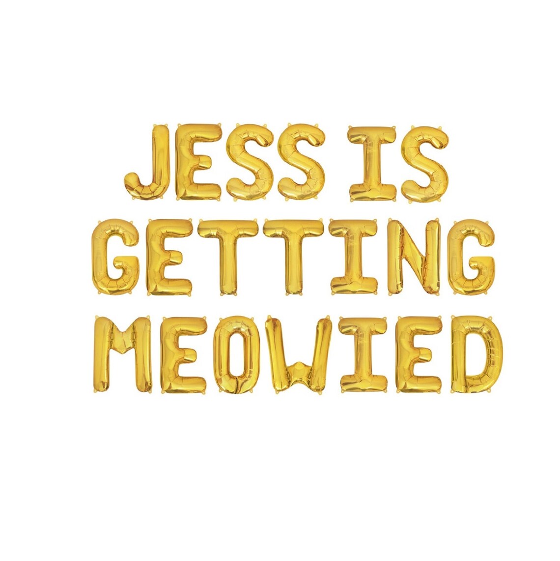 Getting Meowied Balloons Cat Themed Bachelorette Party | Etsy