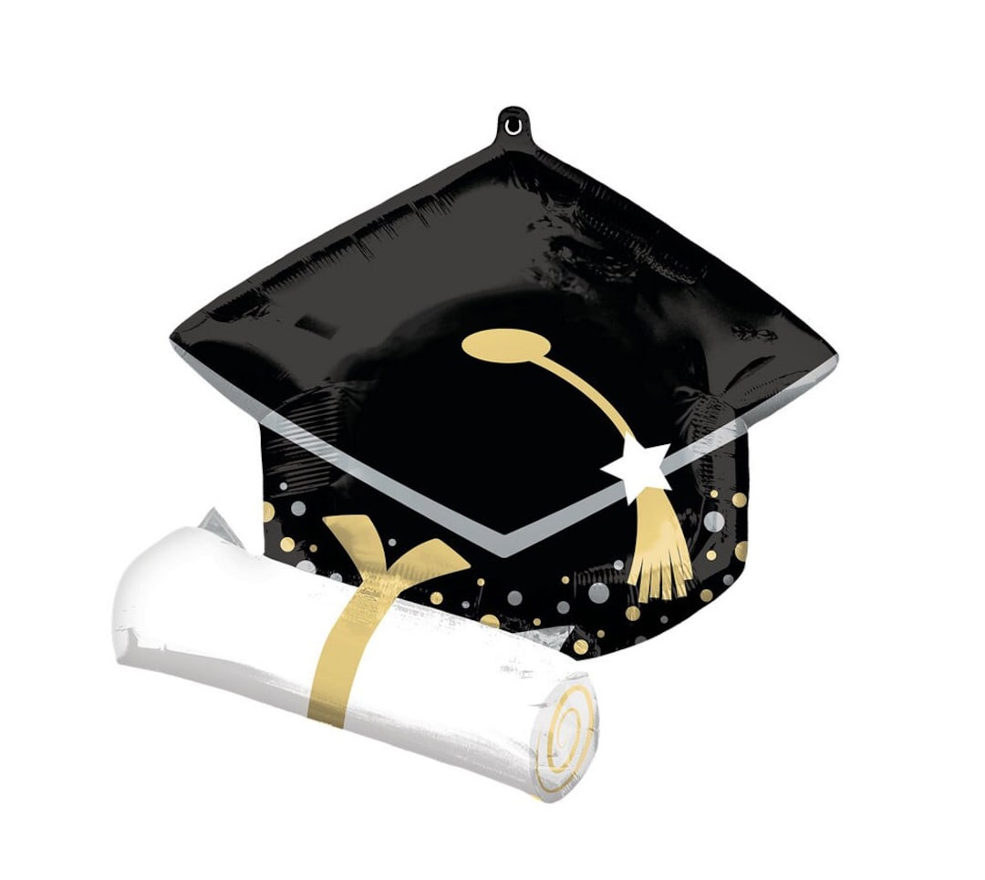 Graduation Cap and Diploma Balloon Grad Party Decorations Graduation ...