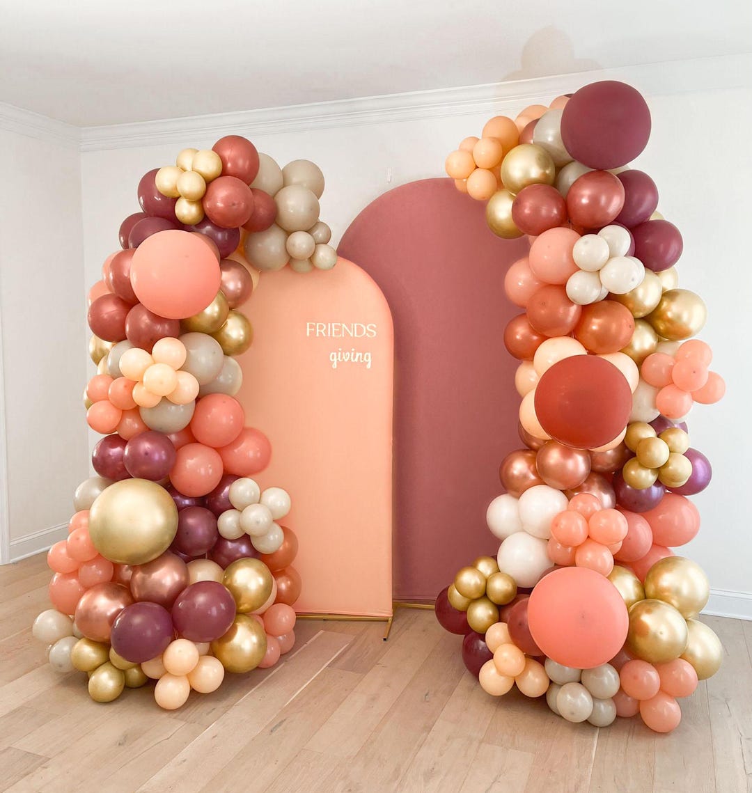 Friendsgiving Balloon Garland Kit Friendsgiving Party Decor Fall ...