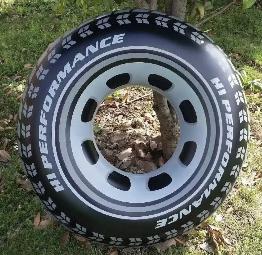 Race Car Tire Float Balloons Retro Race Car Birthday Party Two Fast 2nd ...