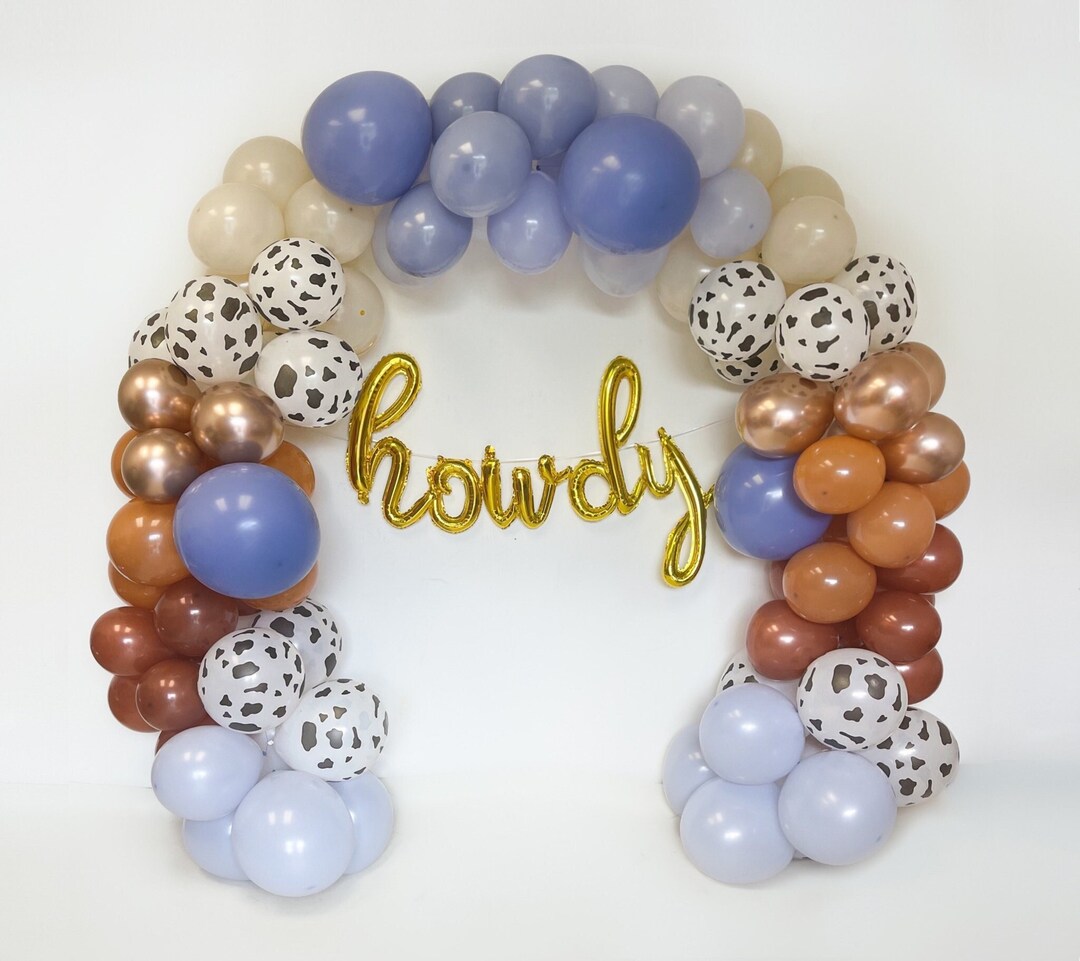 Cowboy Western Balloon Garland Boys Western Balloon Arch Cowboy Rodeo ...