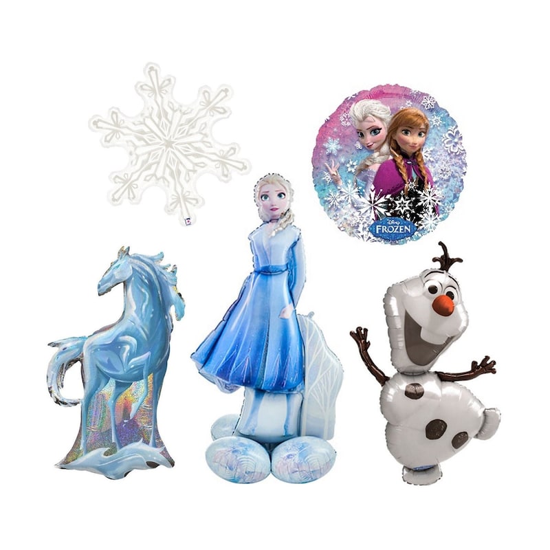 Elsa and Anna Balloon - Etsy