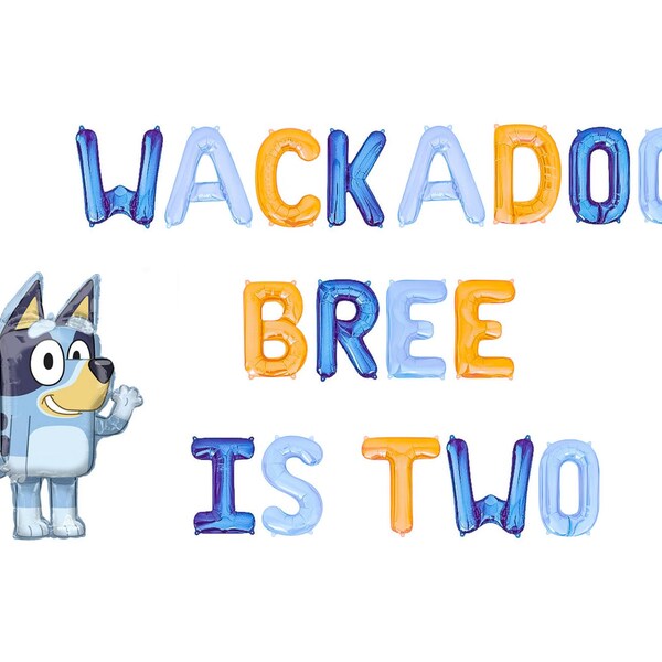 Bluey Wackadoo Im 2 Svg - Etsy