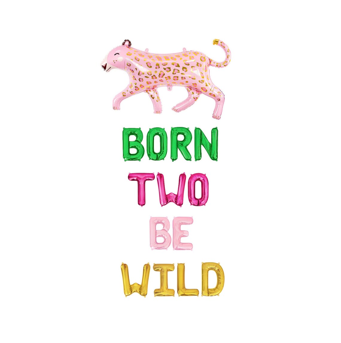 Two Wild Balloons Jungle Themed 2nd Birthday Party Decorations - Etsy