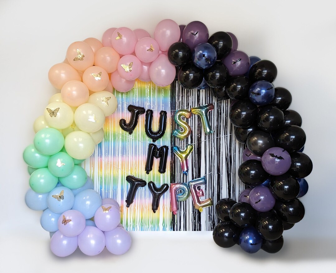 Wednesday Birthday Party Balloon Arch Party Balloon Garland Party ...