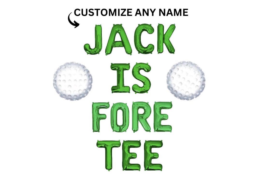 Foretee 40th Birthday Custom Name Letter Balloon Kit 40th Birthday ...