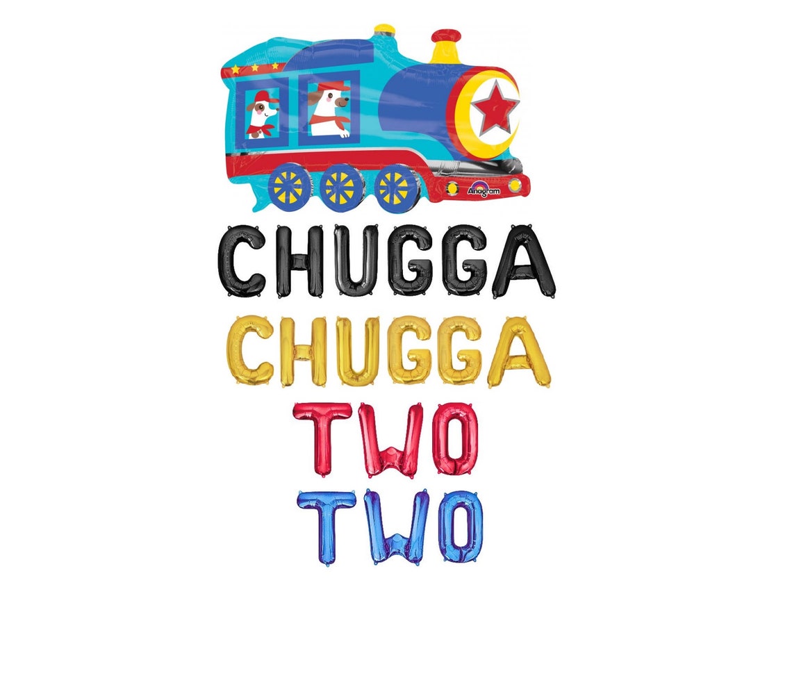 Chugga Chugga Two Two Train Themed 2nd Birthday Thomas Train - Etsy