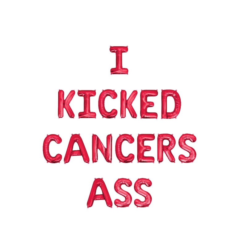 I Kicked Cancers Ass - Etsy